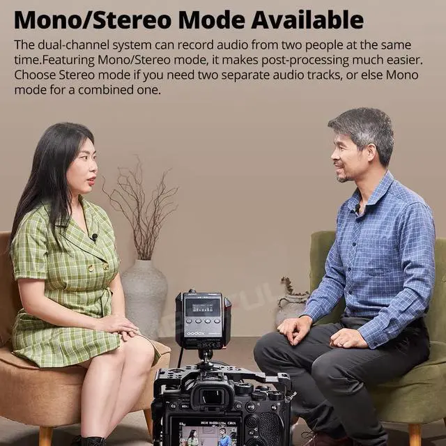 GODOX MoveLink II M1 Wireless lavalier Microphone System Black 2.4GHz ...