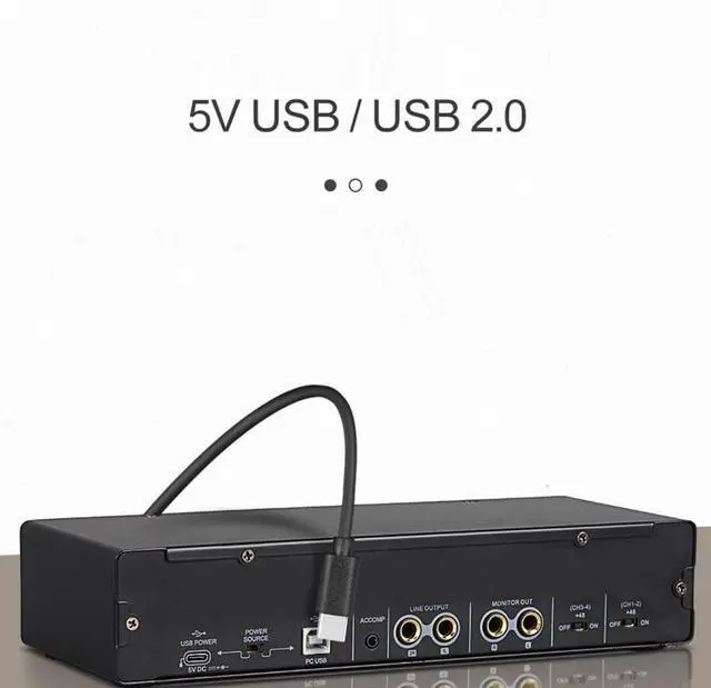 Professional Audio Interface Sound Card for Live Streaming and ...