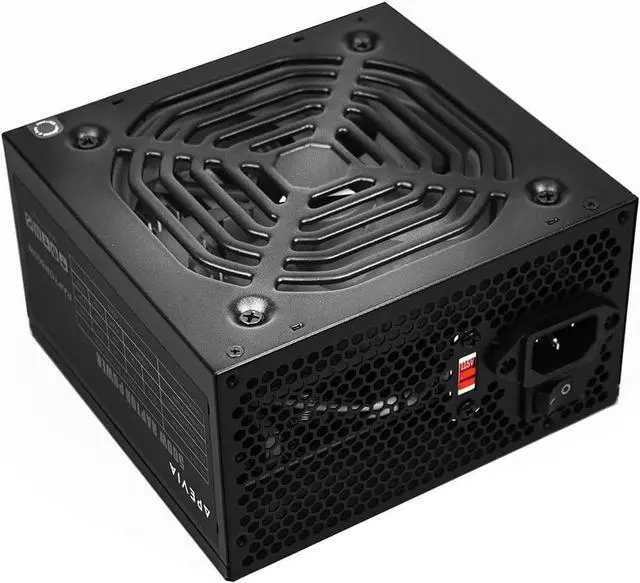 Apevia RAPTOR500W Raptor 500W ATX Power Supply with 120MM Silent Black ...
