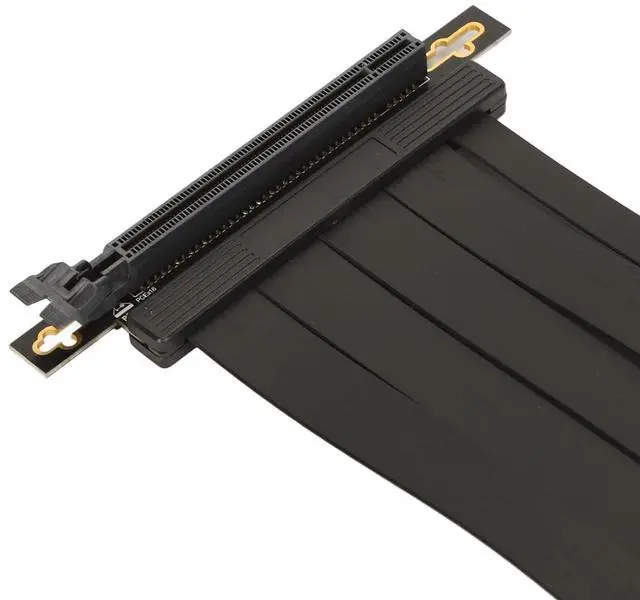 Ejoyous PCIE 4.0 X16 Riser Cable High Speed Flexible Shielding 90 ...