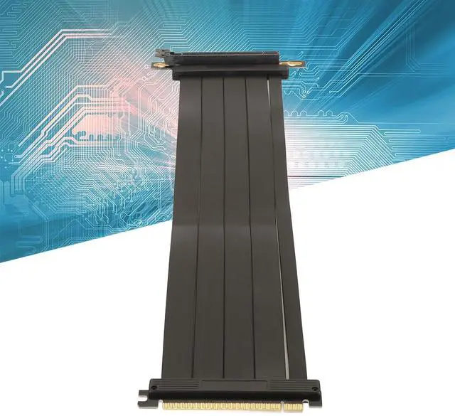 Ejoyous PCIE 4.0 X16 Riser Cable High Speed Flexible Shielding 90 ...