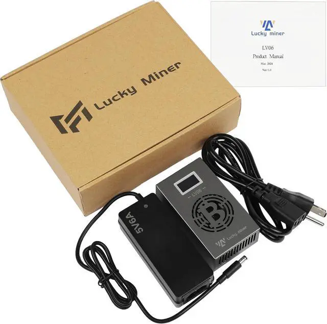 BTC Miner Machine Solo MinerBitcoins Miner Lotto Mining Device 500G/S 2 ...