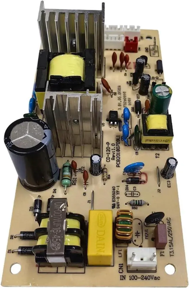 CD-120-P/REV-1.0-PCB20180709L1 E355240 Circuit Board Refrigeration ...