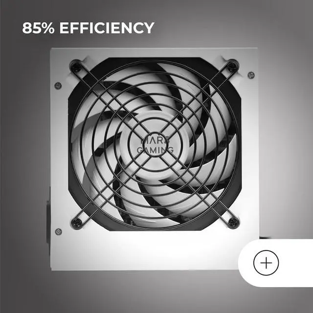 Mars Gaming MPIII750, PC ATX 750W Power Supply, 5 Years Warranty, 85% ...