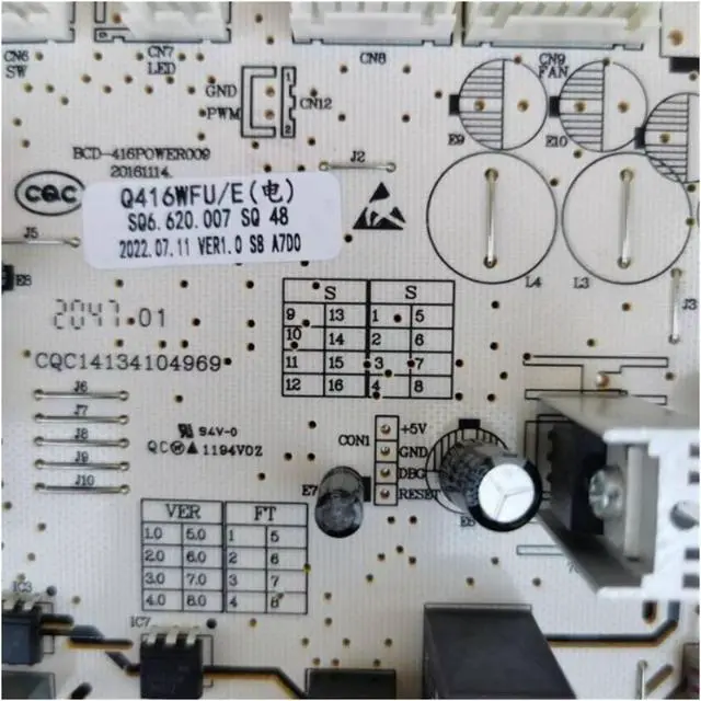 for Electrolux EQE4205GD Refrigerator Computer Board SQ6.620 Control ...