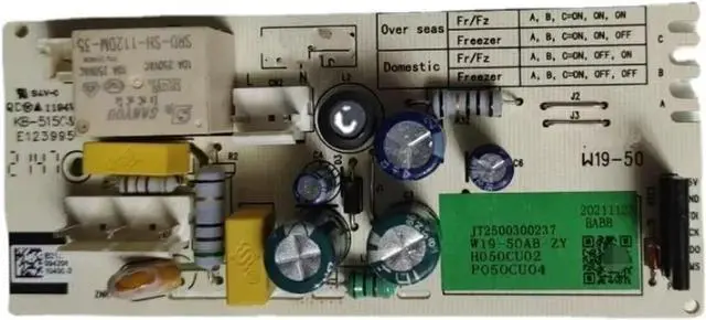 for Homa Refrigerator Control Board W19-50AB-ZY Circuit PCB W19-50 ...
