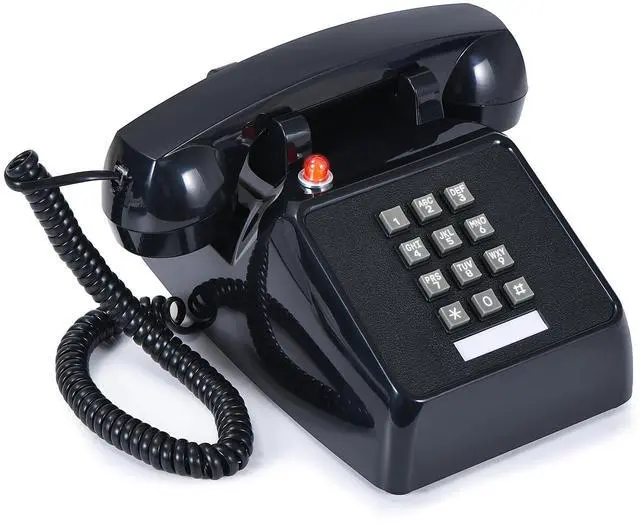 Retro Phone, Corded Old Phone, Retro Telephone with Landline, Classic ...