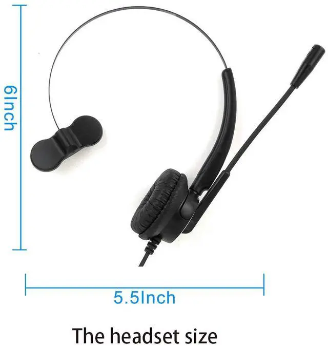 TriPro Monaural USB VoIP Headset for Computer Internet Calls, VoIP ...