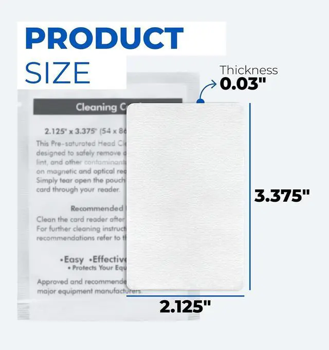 Xinafan 10 Pc 60622 Cleaning Card Compatible with Dymo LabelWriter 550 ...