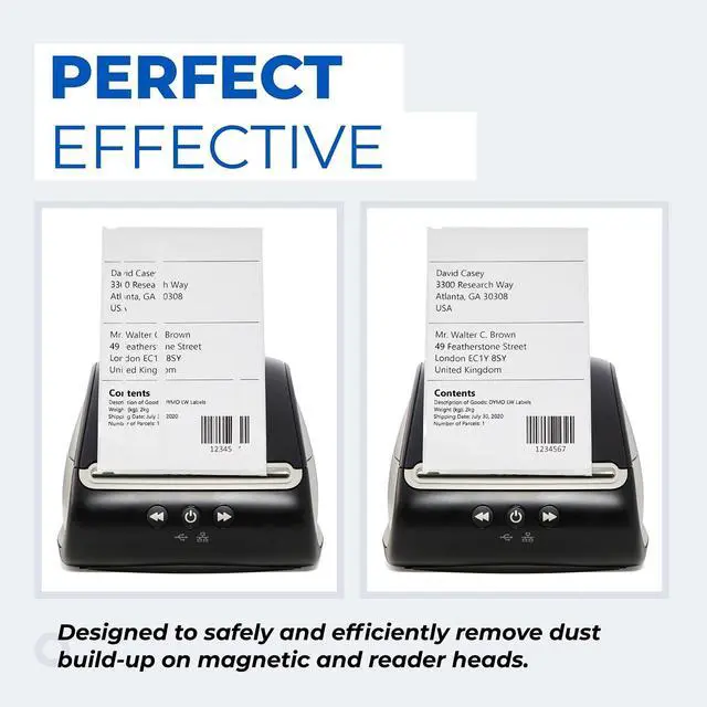 Xinafan 10 Pc 60622 Cleaning Card Compatible with Dymo LabelWriter 550 ...