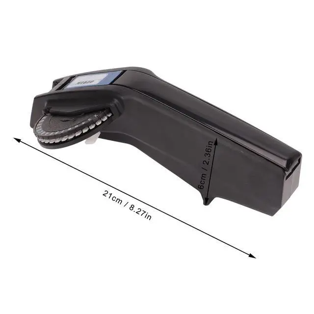 FDIT Embossing Label Maker Clear Number Letter One Hand Operation ABS ...