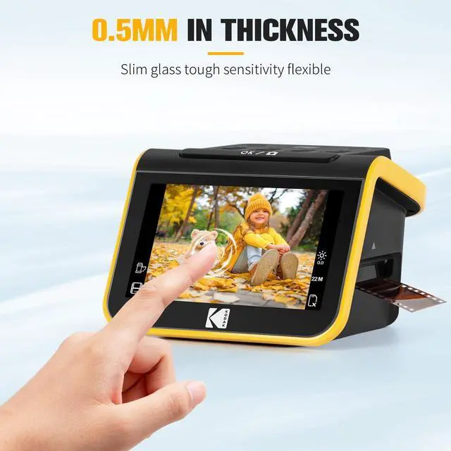 GEORDGY Screen Protector Reolacement for Kodak Slide N Scan, Clear HD ...