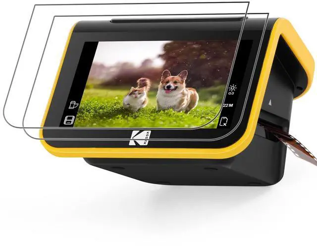 GEORDGY Screen Protector Reolacement for Kodak Slide N Scan, Clear HD ...