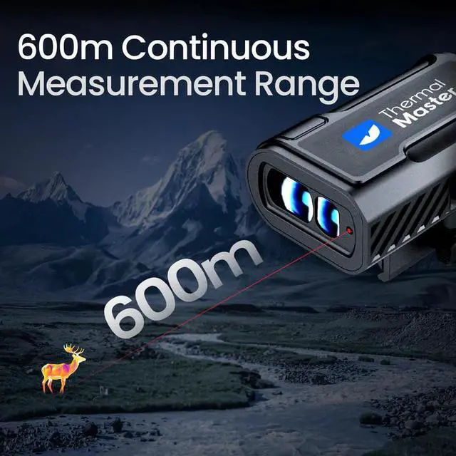 Thermal Master 600 Pro laser rangefinder Bluetooth5.0 600m Ranging ...