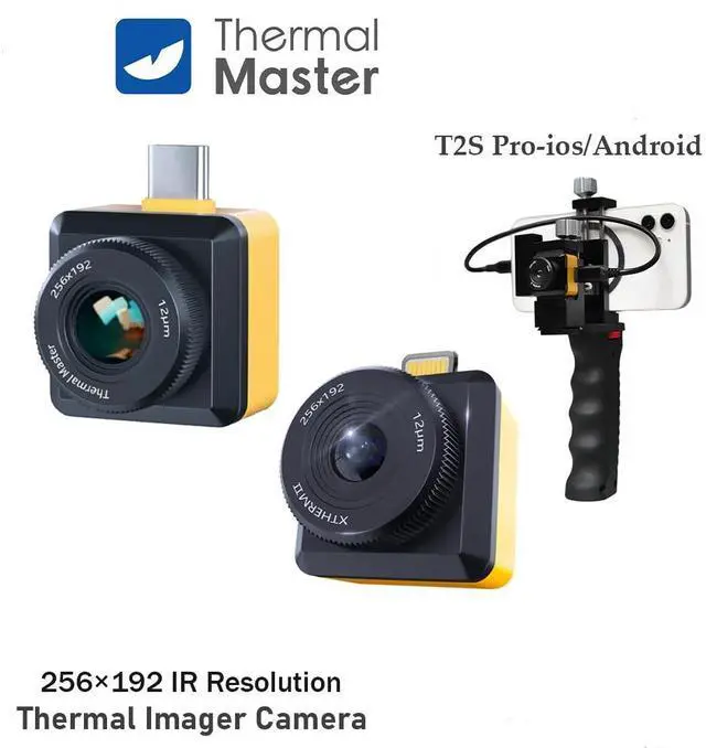 Thermal Master T2S Pro Thermal Imager Camera 256×192 IR Resolution ...