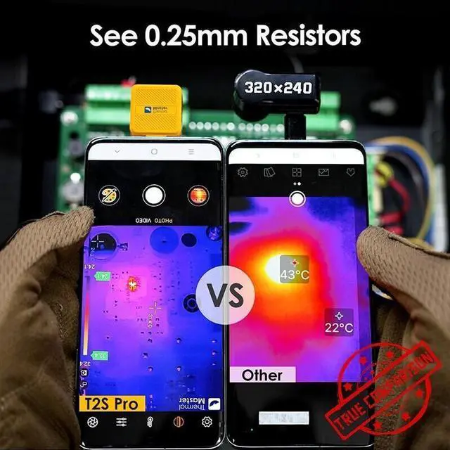 Thermal Master T2S Pro Thermal Imager Camera 256×192 IR Resolution ...