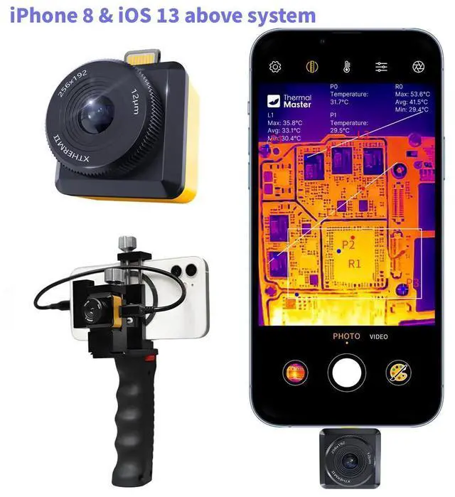 Thermal Master T2S Pro Thermal Imager Camera 256×192 IR Resolution ...