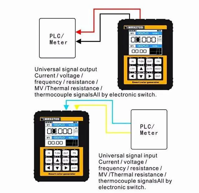 MR9270S+HART 4-20mA Signal Generator Calibration Current Voltage ...