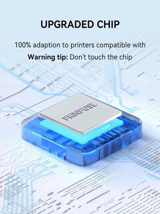 PRINPUSE Remanufactured Replacements for HP Ink 62 62XL Ink Cartridge ...