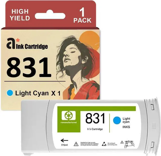 831 Ink Cartridges Replacement for HP 831 831BK 831C 831M 831Y 831LC ...