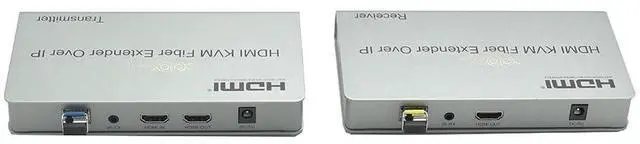 LKV378 20km HDMI Over Fiber Extender with USB KVM, Supports multipoint ...