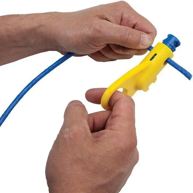 Klein Tools VDV826-703 Pass-Thru Modular Data Plug, RJ45 CAT6, Gold ...