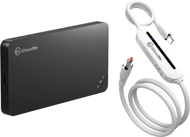 GlocalMe UniCord Charging Cable with 4G WiFi Mobile Hotspot and 8GB ...