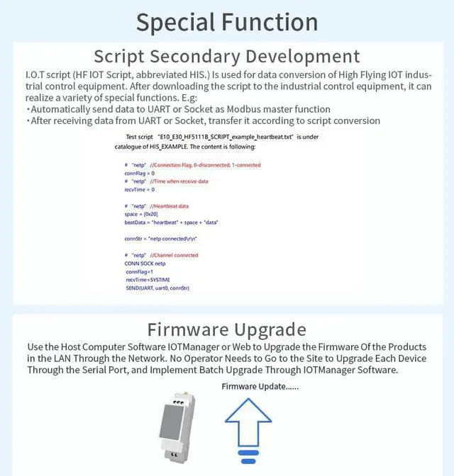JMT Protoss-PW20A Serial Server RS232 to Wi-Fi Ethernet Communication ...