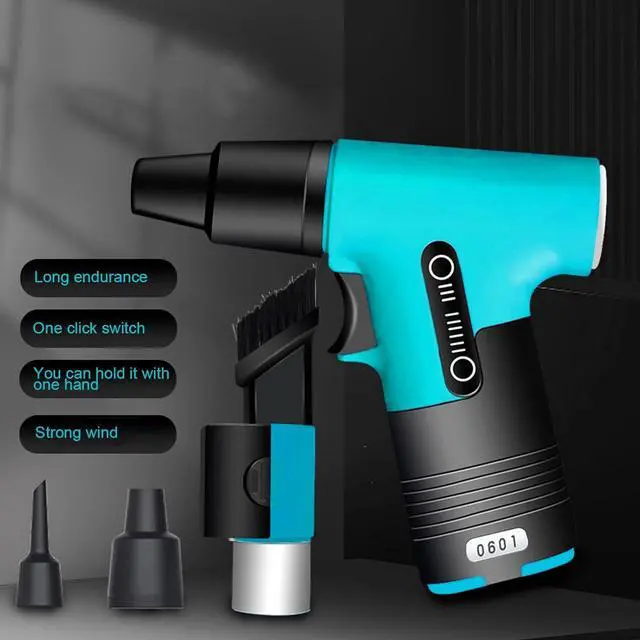 Jet Dryer Blower, Portable Blowing and Suction Fan, 130000rpm High ...