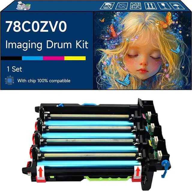 Compatible with Lexmark 78C0ZV0 Imaging Drum Kit Work for Lexmark ...