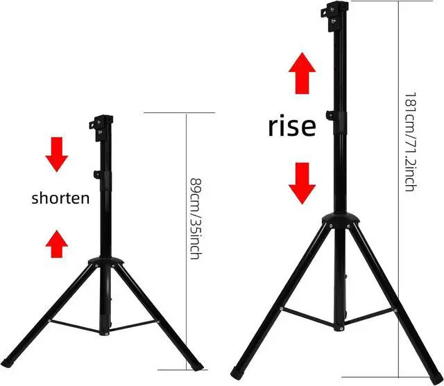 3d hologram fanHologram Fan Stand Height 39.4 to 69 Inch for Holofan ...