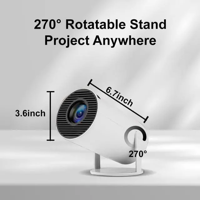 HY300 Mini Projector,Ceiling movie projector,Indoor mini ...