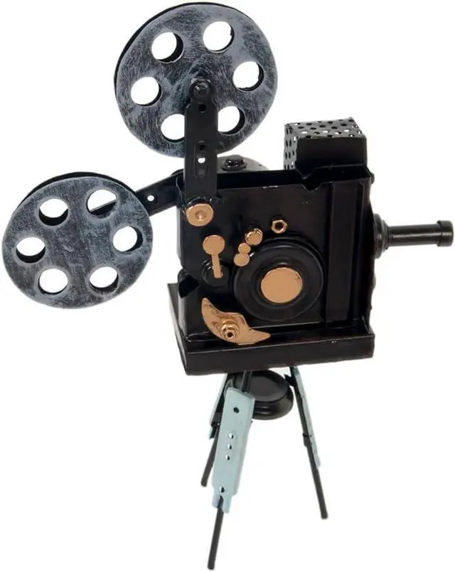Old Modern Handicrafts Vintage Movie Projector Metal Model - Handmade ...