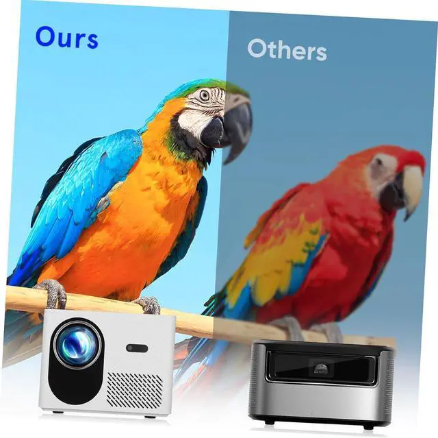 Portable Mini Projector HD Lightweight Home Theater Video Projector ...