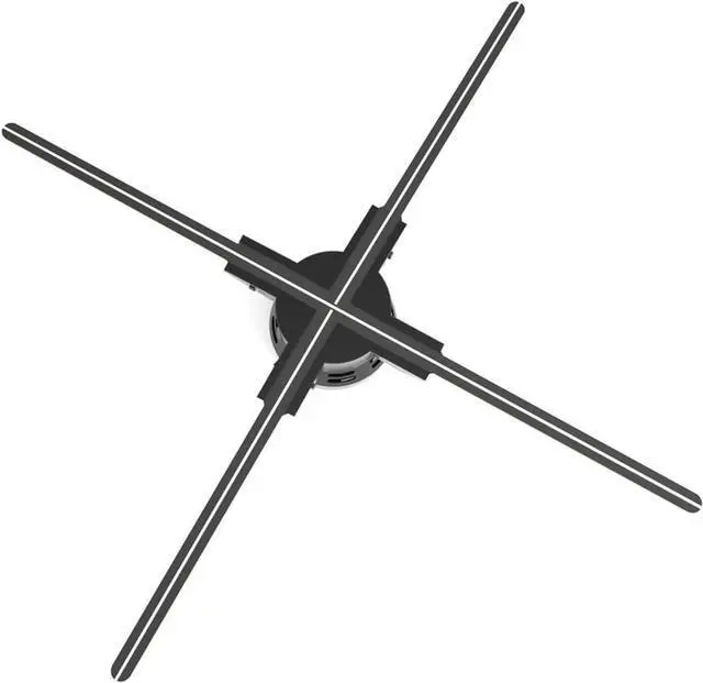 3D Hologram Fan, 20.5 Inches 3D Hologram Projector Advertising Display ...