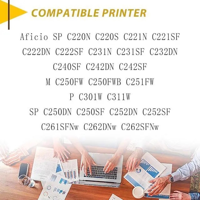 406043 Waste Toner Box Compatible for Ricoh M C250FW PC300W C251FW ...