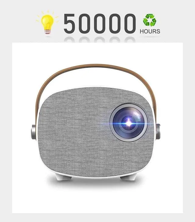 Portable Mini Projector: 1080P Projector and TV Boxes, Laptops, U Disks ...