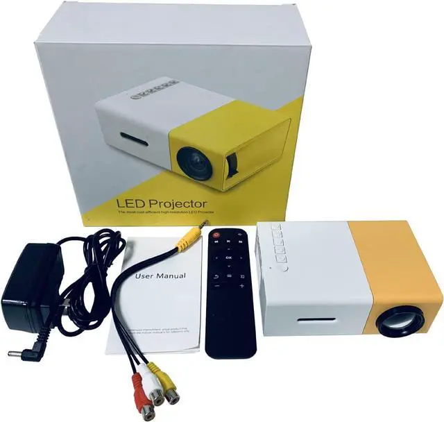 LED Portable Home Entertainment Projector,Mini Projector,Outdoor ...