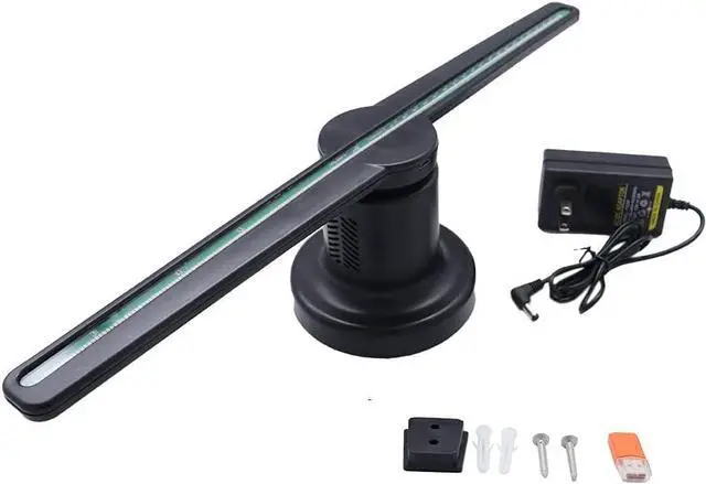 CALCA 3D Holographic Holo Spin LED Fan Advertising Machine Hologram LED ...