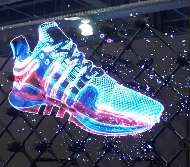 CALCA 3D Holographic Holo Spin LED Fan Advertising Machine Hologram LED ...