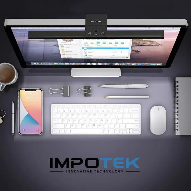 LED Monitor Light bar, Smart Screen Lamp with Anti-Glare, Touch Control ...