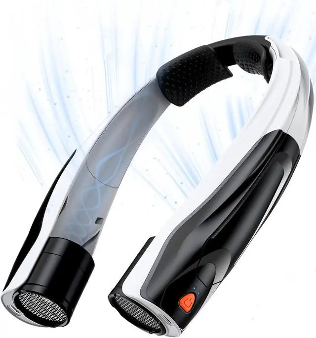 Portable Neck Fan Rechargeable: Free Hands Extra-long Battery Life ...