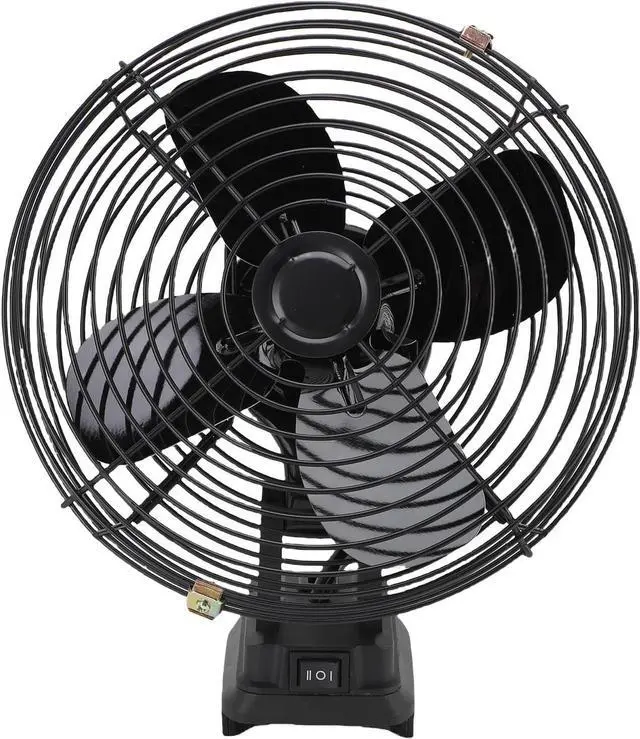 Cordless 4000RPM 35W Jobsite Fan with 8" Iron Blades for BL1840 Battery ...