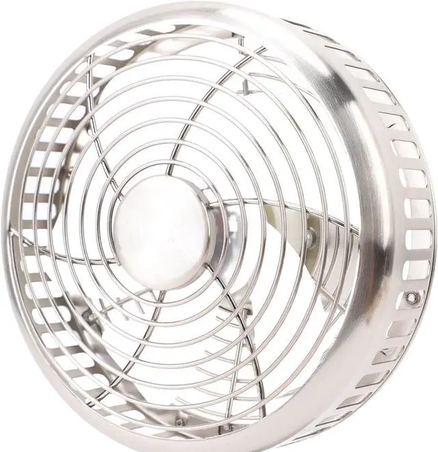 GLOGLOW USB Desk Fan, 3 Speed Adjustable, Quiet Metal Retro Design, 360 ...