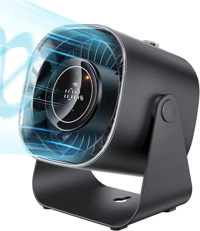 Portable Fan 5000mAh Cooling Hanging USB Travel Office Outdoor Suitable ...