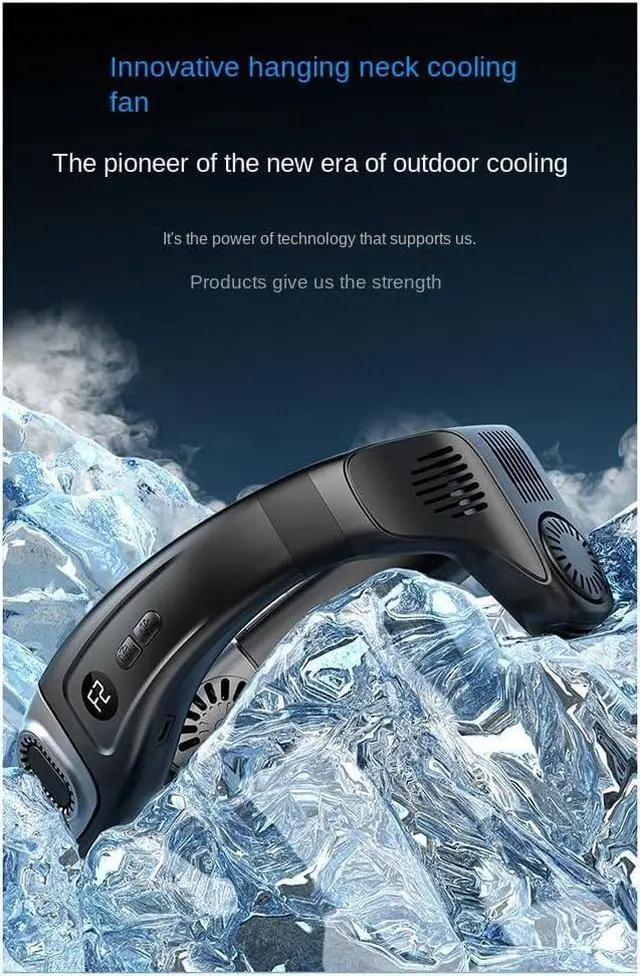 Portable Neck Fan Neck Fans That Blow Cold Air Rechargeable Neck Air ...
