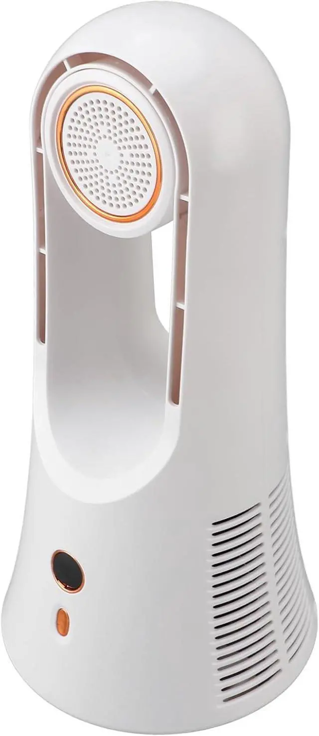 Desk less Fan, Small Desktop Fan with Di, 6 Speeds Quiet with T, USB Re ...