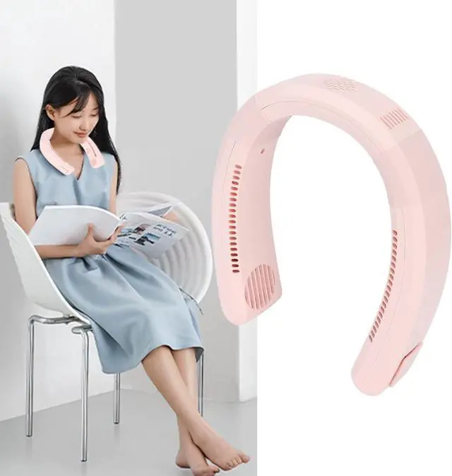 Neck Fan, Portable USB Charging, 80 Hole Air Outlets, Lightweight ...