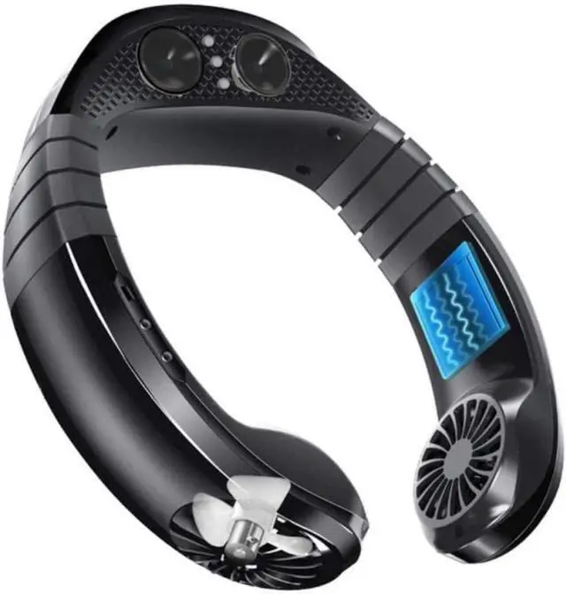 Handheld Fan Hands Free Neck Fan Portable Sports Fan Neck Hanging ...