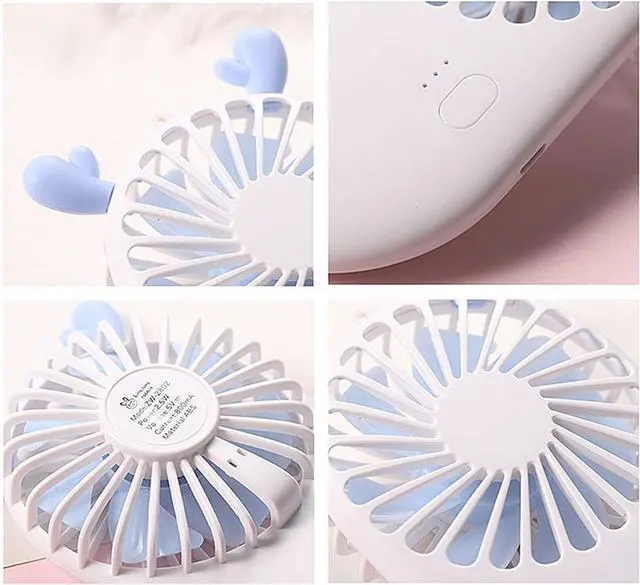 Portable Fan Mini Portable Pocket Fan Cool Air Hand Held Travel Cooler ...
